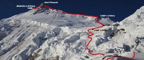Manaslu Northeast Ridge Route – The Blog on alanarnette.com