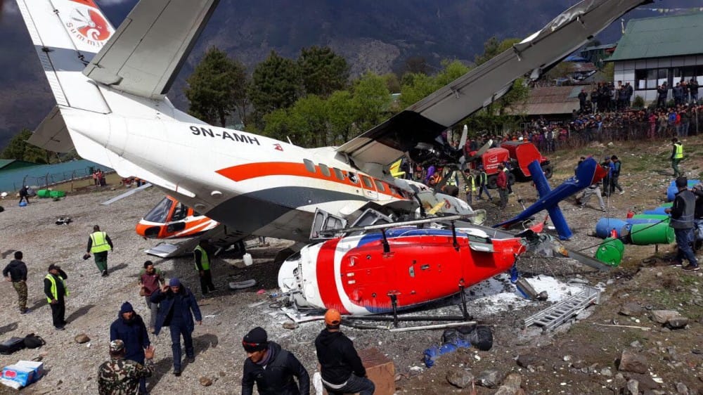 Everest 2019 Deadly Crash At Lukla The Blog On Alanarnette
