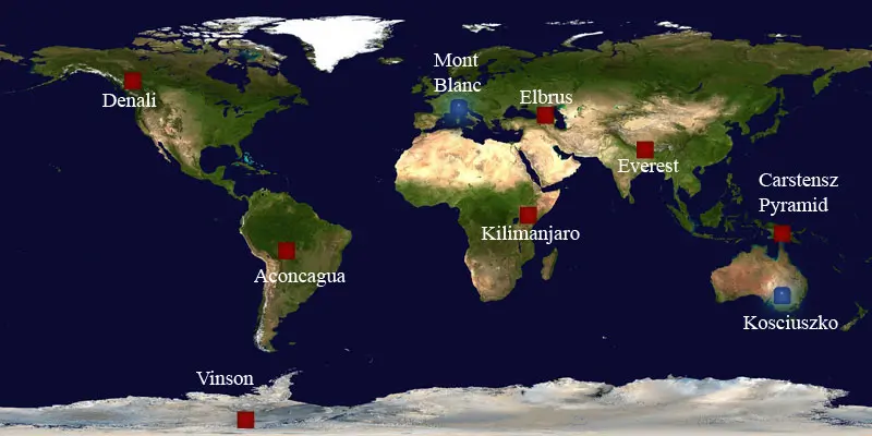 Vinson Massif Map